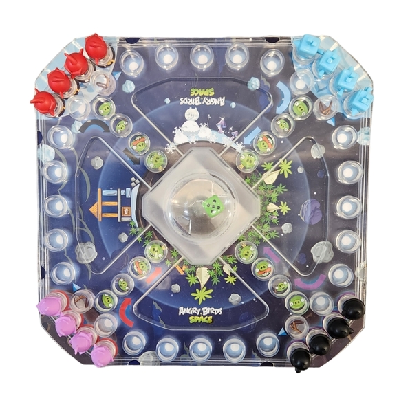 Tactic | Toys | 22 Tactic Angry Birds Space Race Kimble Game Damaged ...